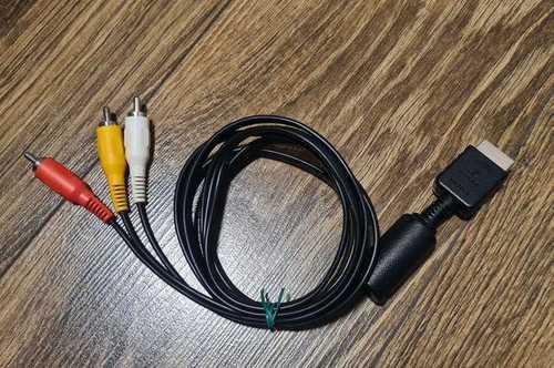 AV компонентный видео кабель PlayStation