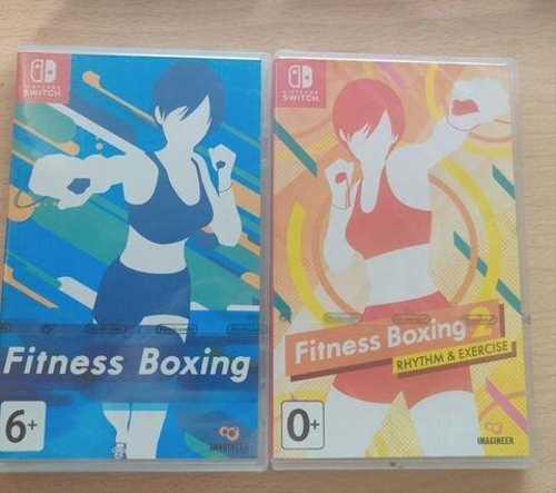 Fitness boxing 1+2 nintendo switch