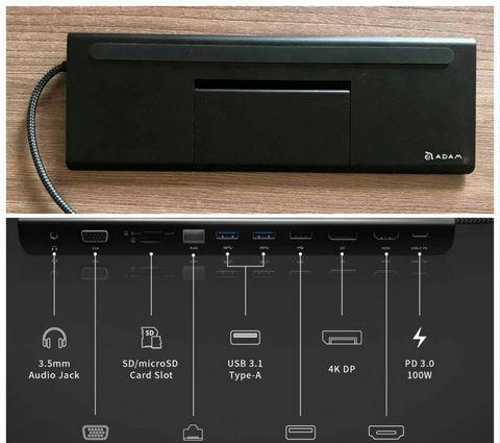 Многопотоковый алаптер Casa hub pro usb