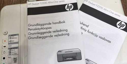 Принтер HP F2290