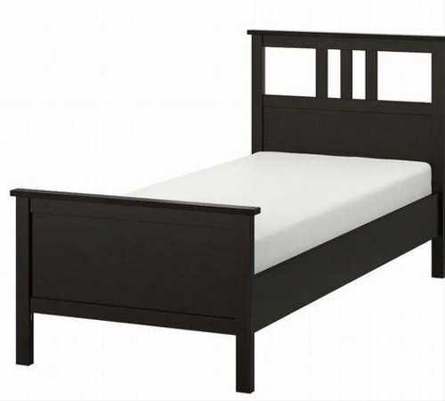 Кровать IKEA хемнес, матрас малвик 200*90