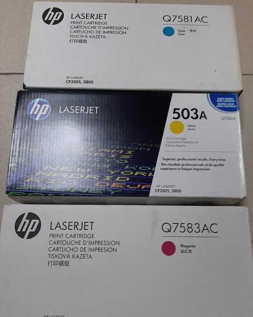 Картриджи для HP LaserJet 3800, HP LaserJet CP3505