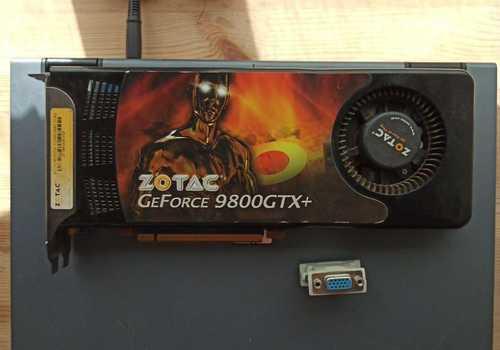 Видеокарта Zotac 9800 gtx+ 512mb 256bit ddr3