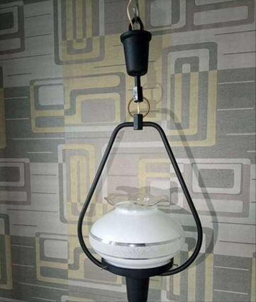 Светильник лампа подвесной потолочный СССР