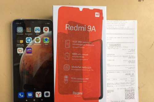 Телефон Xiami redmi 9A