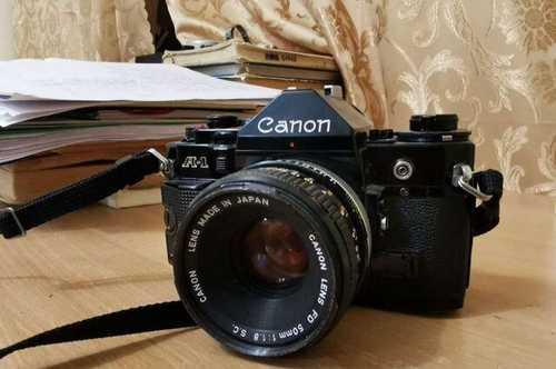 Canon A 1 плёночный фотоаппарат