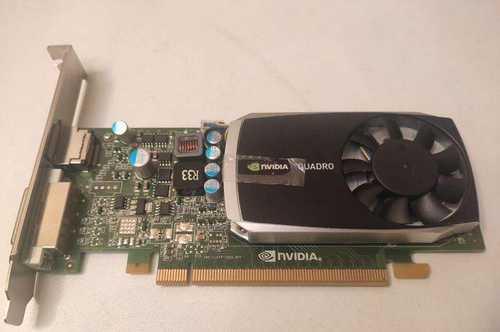 Видеокарта Nvidia Quadro 600 1Gb DDR3 (GT 730)