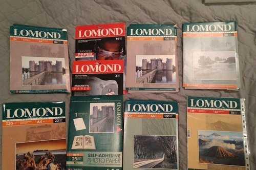 Фотобумага А4 Lomond для струйных принтеров
