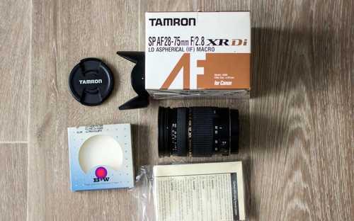 Объектив Tamron SP AF28-75mm for Canon