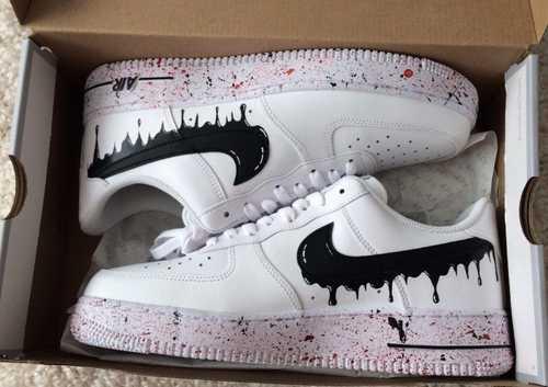 Кроссовки Nike Air Force 1 custom Индивидуальный к