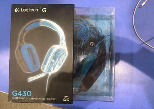 Наушники игровые Logitech G430