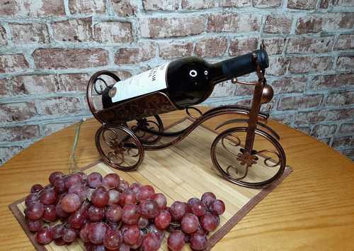 Подставка под бутылку для вина в виде велосипеда