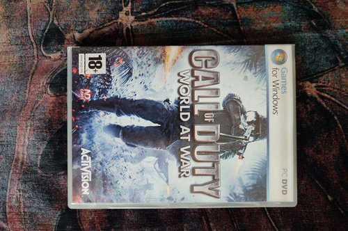 Call of Duty World AT War PC DVD Box