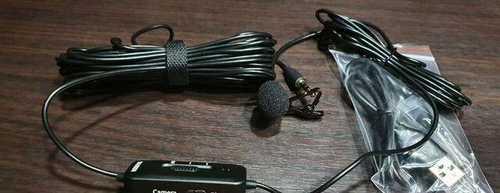 Петличный конденсаторный микрофон mamen KM-D2