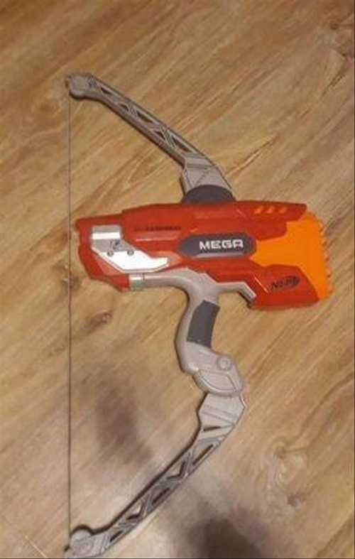 Лук со стрелами Nerf Mega Thunderbow