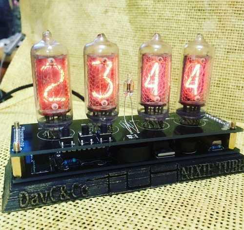 Nixie clock - часы на газоразрядных лампах