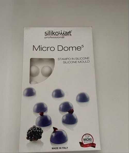 Силиконовая форма для конфет Silikomart Micro Dome