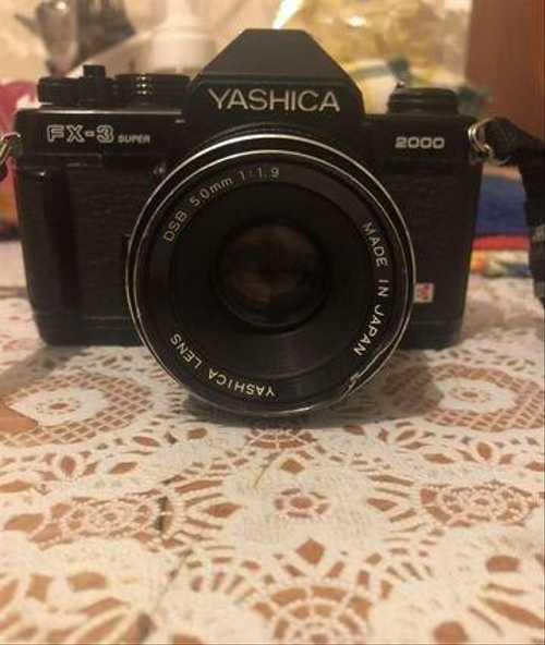 Пленочный фотоаппарат yashica fx-3 super 2000