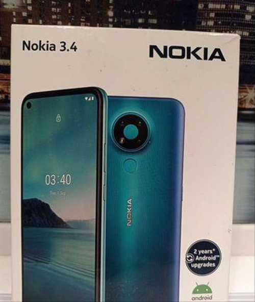 Смартфон Nokia 3.4