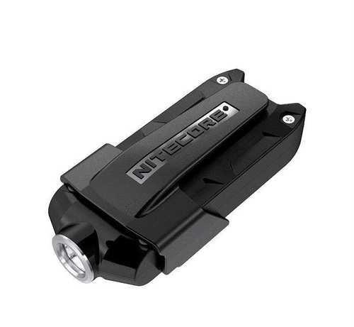 Наключный фонарь nitecore TIP2017 Black + клипса