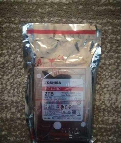 Hdd toshiba 2 TB 2.5 (новый)