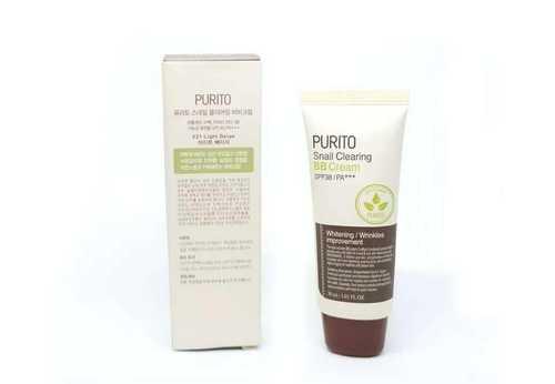 Бб-крем с муцином улитки Purito Snail Clearing BB