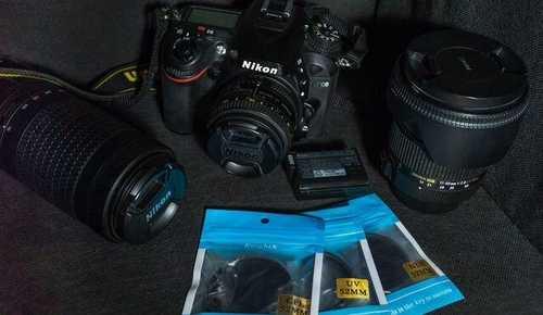 Фотоаппарат Nikon D7100 + комплект объективов