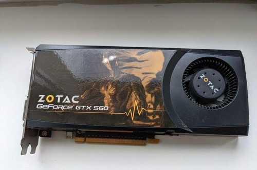 Zotac GTX 560 1GB 256BIT (артефакты)