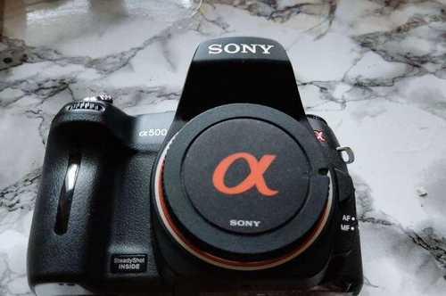 Фотоаппарат sony alpha500