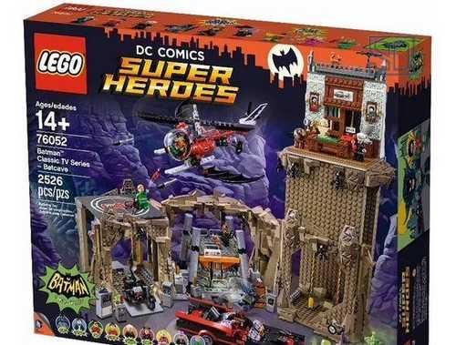 Lego DC Super Heroes 76052 Пещера Бэтмена