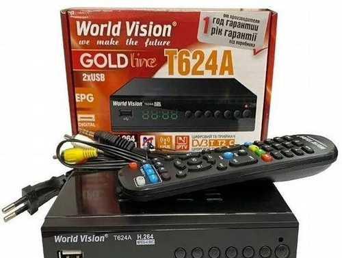 World Vision T624A - телеприставка DVB-T/T2/C