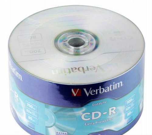 Verbatim CD-R 80 52x Shrink/50 Ink Print