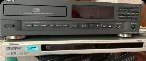 Sony- CDP-M11; DVD-плеер DVP-NS32
