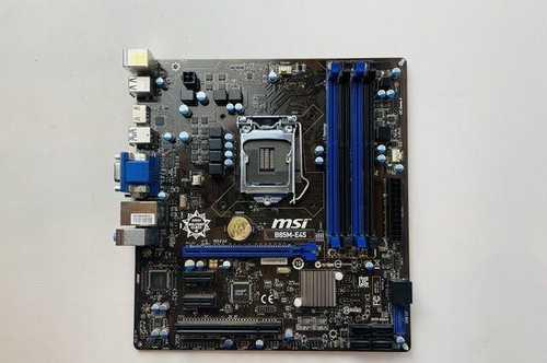 Материнская плата MSI B85M-E45 / 1150