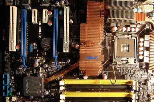 Asus P5E Deluxe, процессор Core 2 Quad Q9650