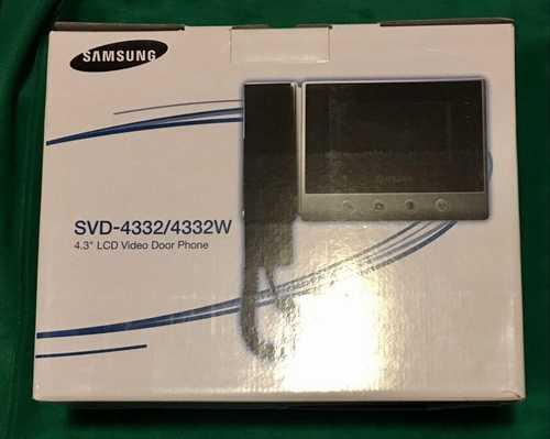 Видеодомофон SAMSUNG SVD-4332/4332W