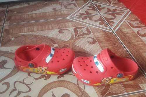 Crocs сабо красные размер 27
