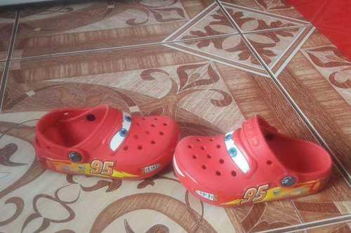 Crocs сабо красные размер 27