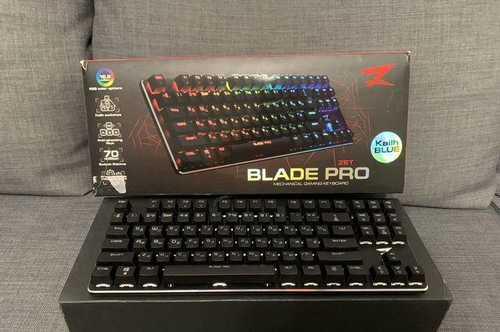 Обзор на клавиатуру zet blade pro kailh blue