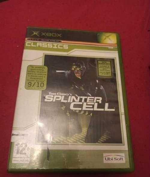 Xbox original splinter cell с опечаткой