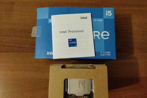 Intel Core i5-12400 BOX (графика, кулер, гарантия)