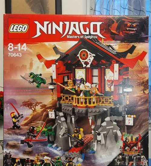 Новый Lego Ninjago 70643 Temple of Resurrection