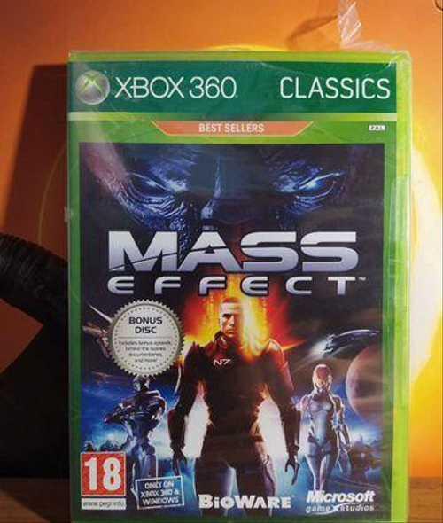 Mass effect (новый, силд) Xbox360