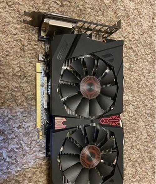 Видеокарта asus AMD Radeon R7 370 strix OC