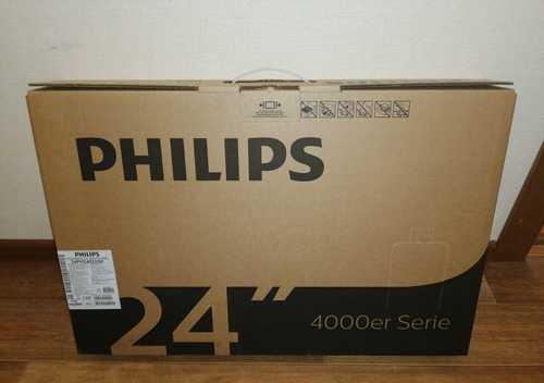 Новый ЖК-телевизор Philips 24"