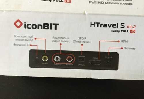 Медиаплеер компактный iconbit HTravel S