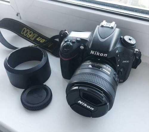 Фотоаппарат Nikon D600 с объективом Nikkor 85mm