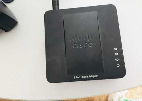Cisco SPA112 ip шлюз на 2 телефона