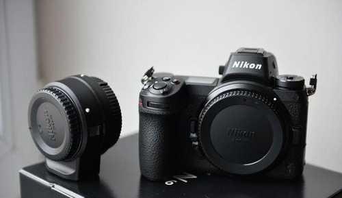 Новый Nikon Z6 + FTZ Adapter