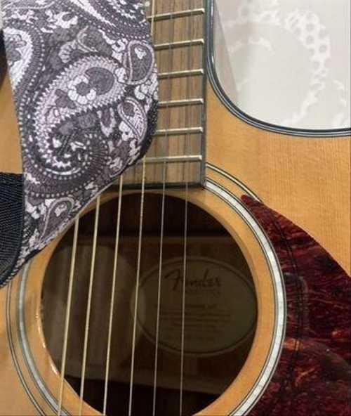 Электроакустическая гитара fender CD 140 SCE NAT